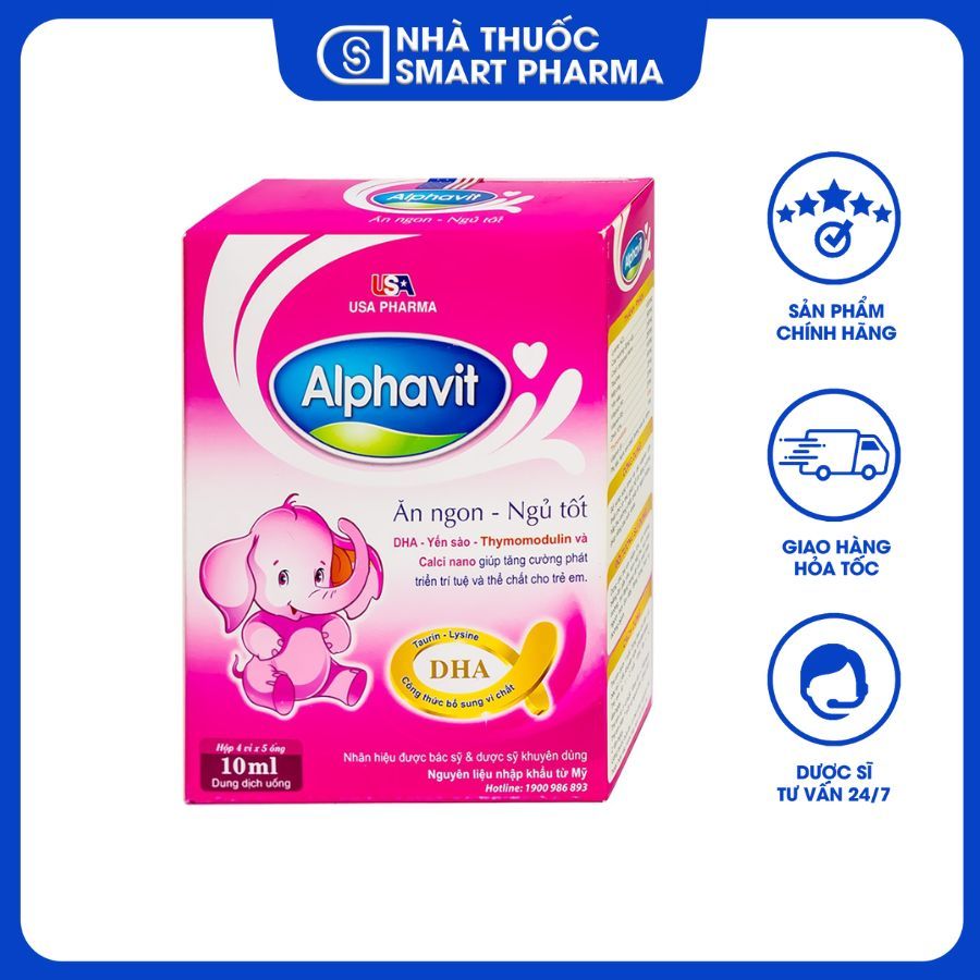 Alphavit oral solution helps eat well, sleep well, enhance intellectual ...