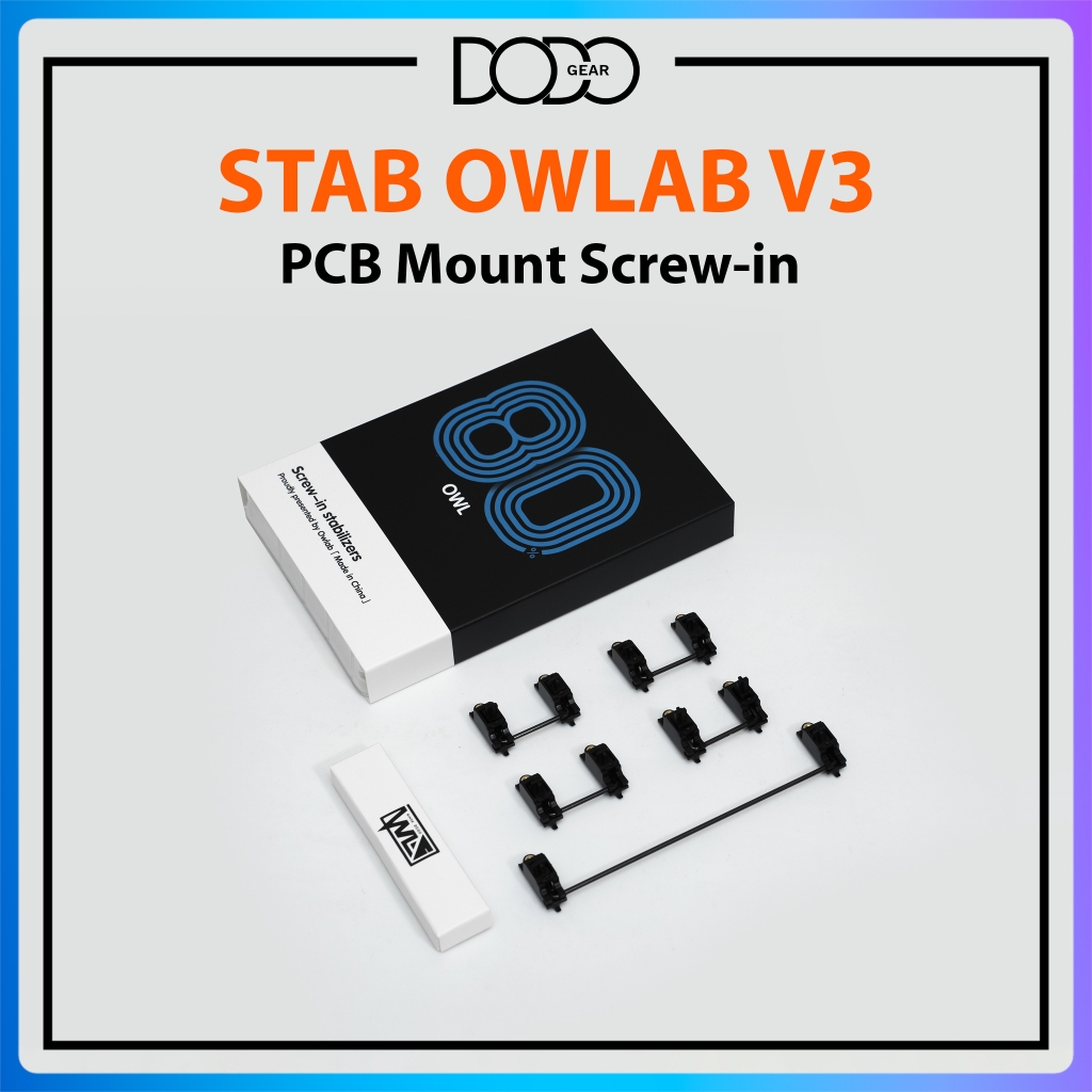 Owlab V3 PCB mount Screw-stabilizer stab stabilizer Set For DoDo Gear ...