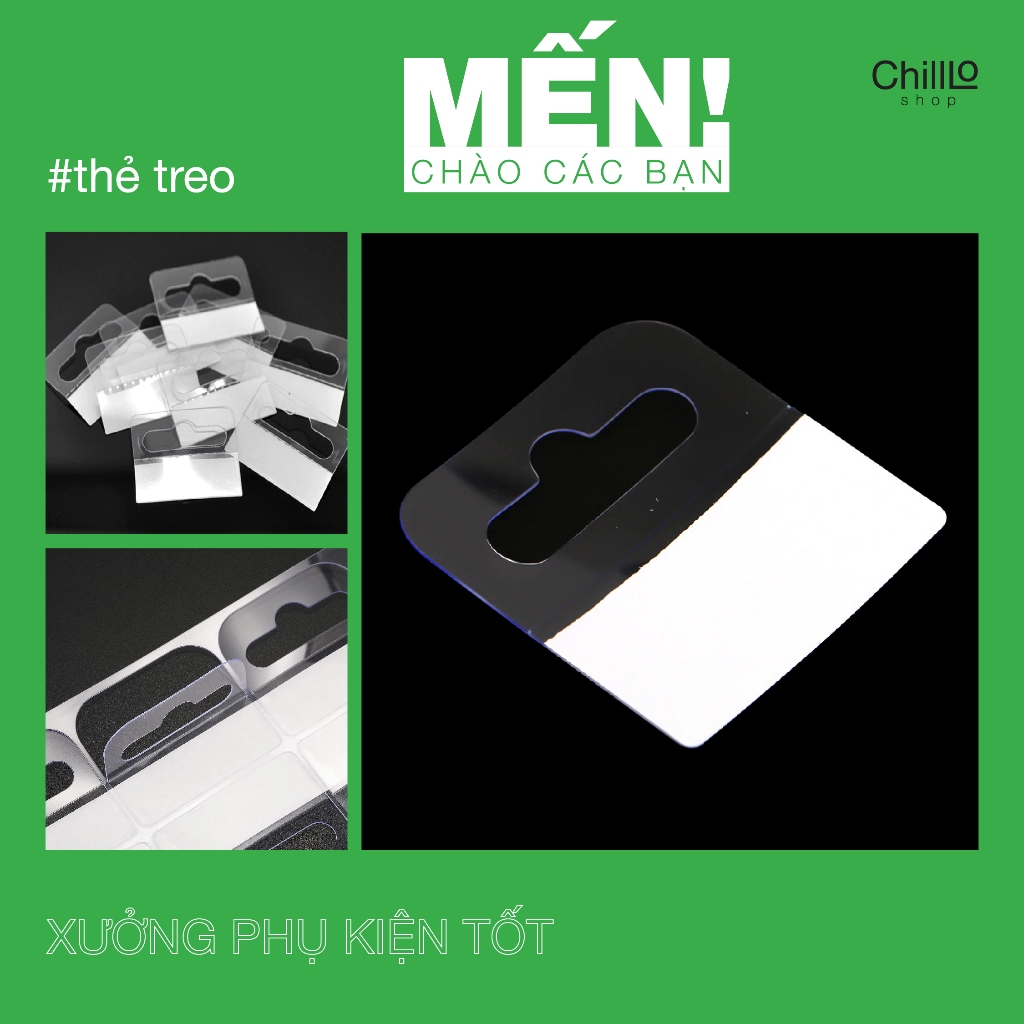 Euro Standard Hole Hanger Sticker - Transparent Plastic Hang Tag with ...