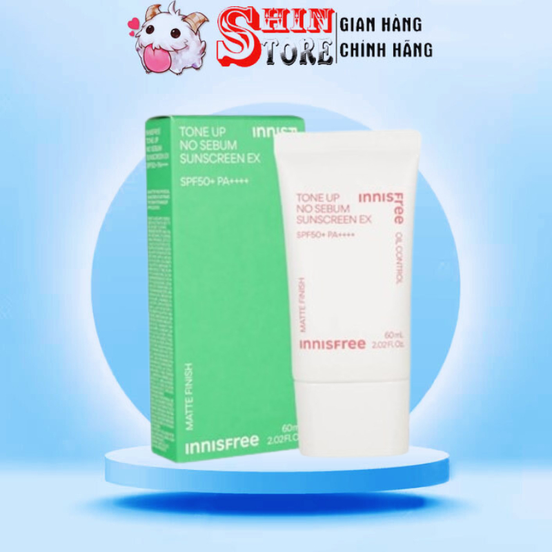 Innisfree Tone Up No Sebum - Tone Up Watering Sunscreen SPF50 / PA + + + + 50ml | Shopee Malaysia