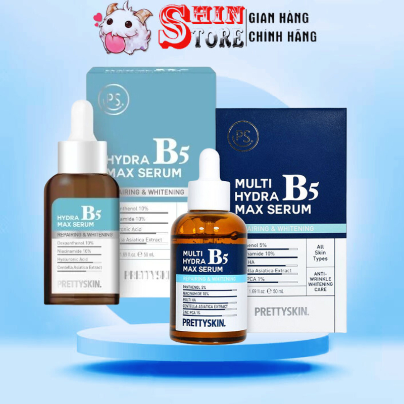 B5 Pretty Skin Hydra Max Serum moisturizing whiten Skin to restore ...
