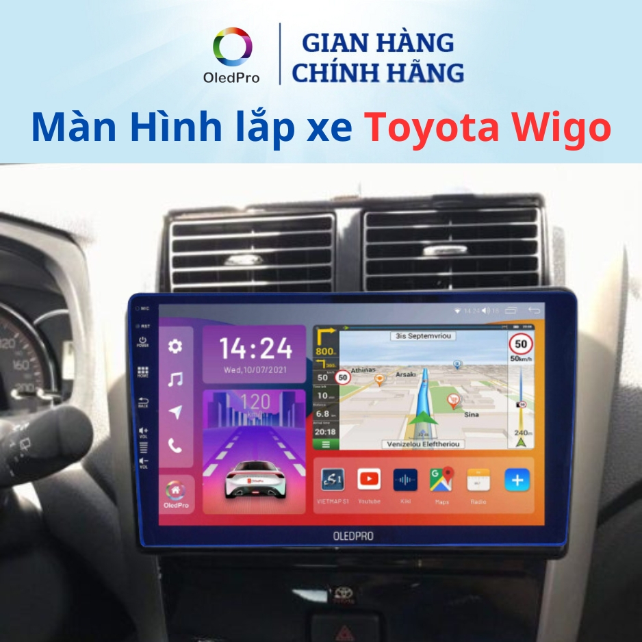 Toyota WIGO car android screen Comes with a protective cover + Free 9 ...
