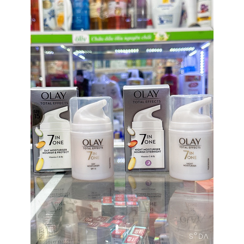 [BEST Selling] OLAY TOTAL EFFECTS 7 IN ONE SKIN WHITENING CREAM DUO ...