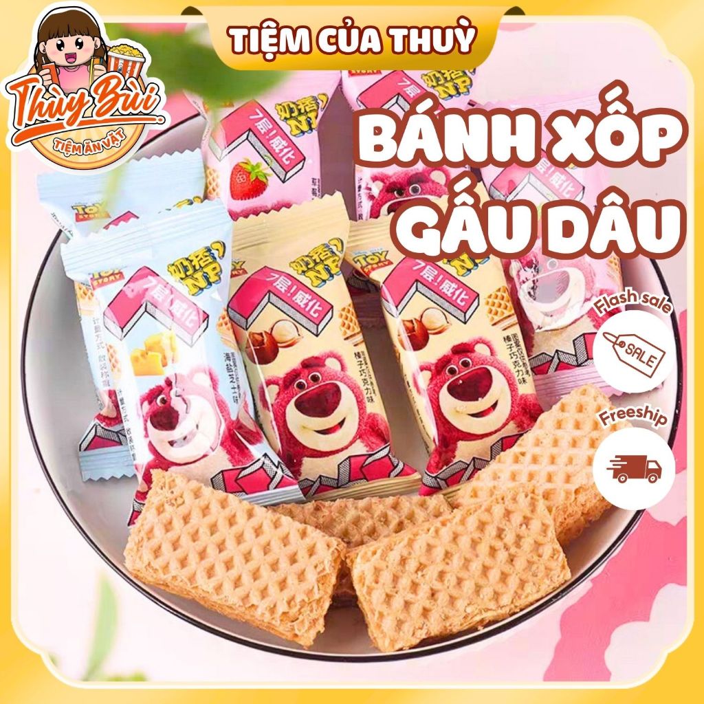 Losto Disney Strawberry Bear Biscuits, Losto Strawberry Bear Cream ...