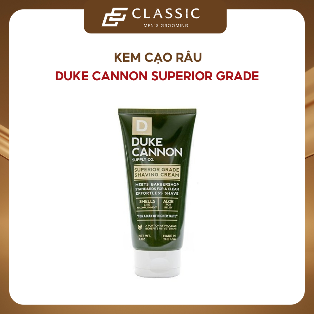 Duke Cannon Superior Grade Shaving Cream 177ml | Shopee Malaysia