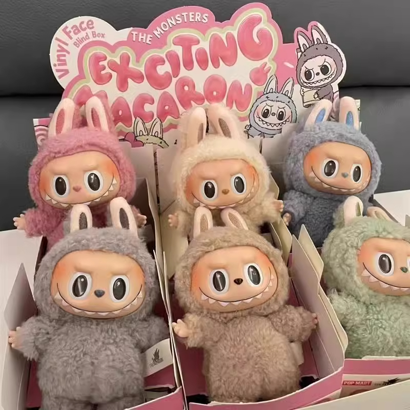 Labubu Macaron Full Series Model With Lisa Black Pink - Accessory Key ...