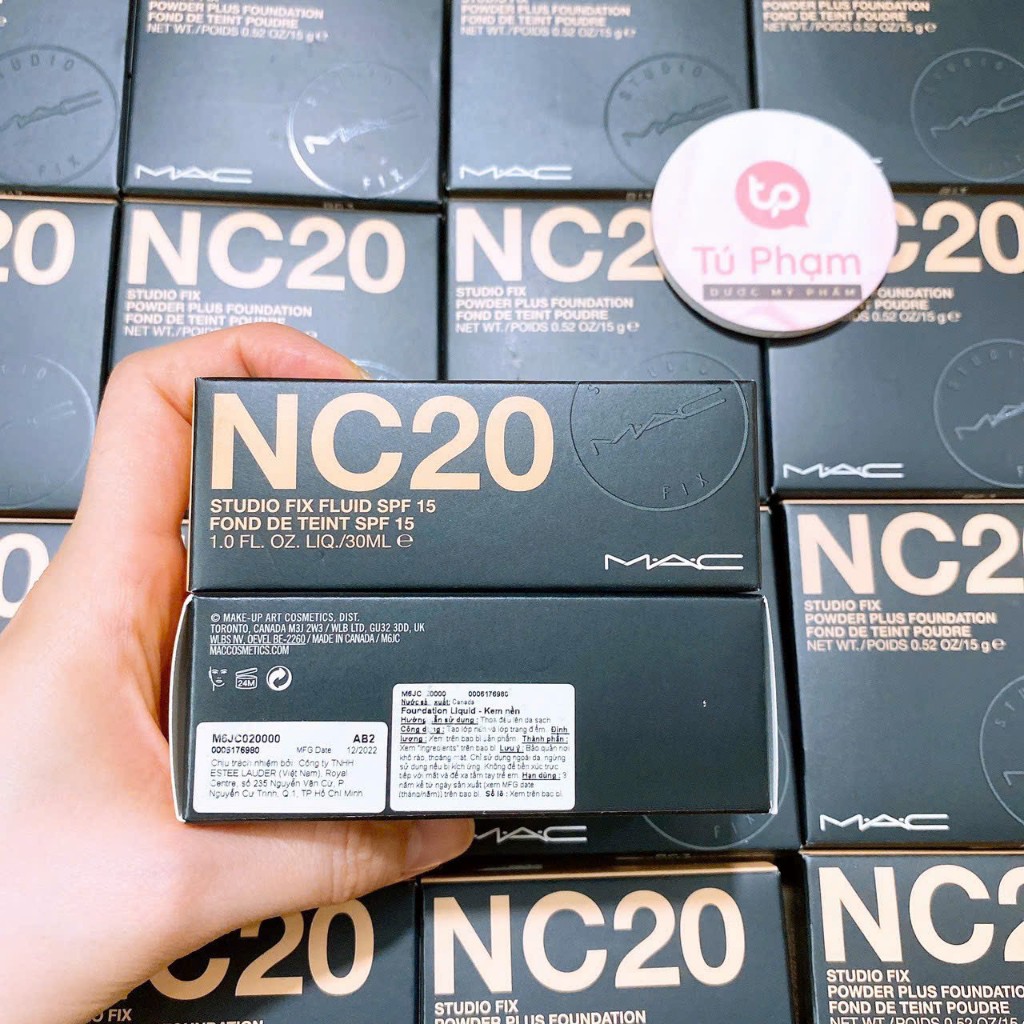 Mac Studio Fix Fluid Foundation SPF 15 NC20 30ml | Shopee Malaysia