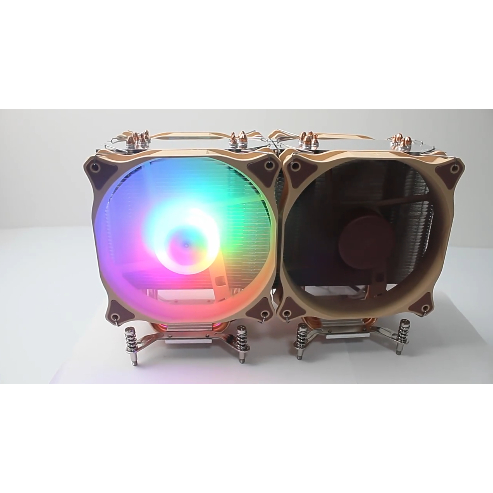Socket 2011 heatsink, genuine copper tube, 12cm fan, smooth and cool ...