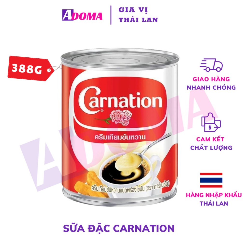 Carnation condensed milk 388g, sweetened condensed milk imported from ...