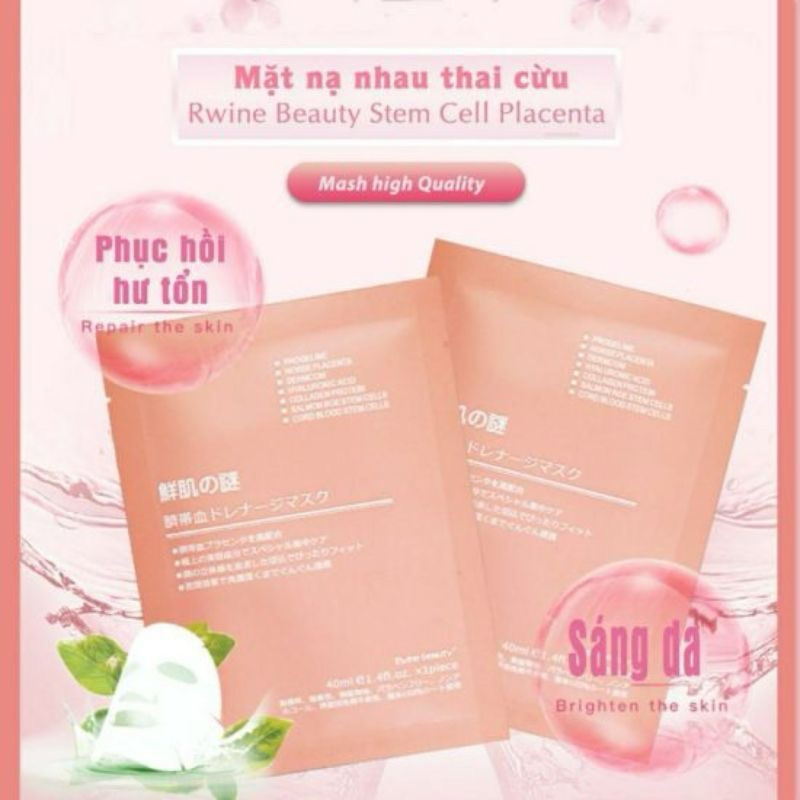 Japanese Stem Cell Umbilical Cord Collagen Sheep Placenta Mask Receive ...