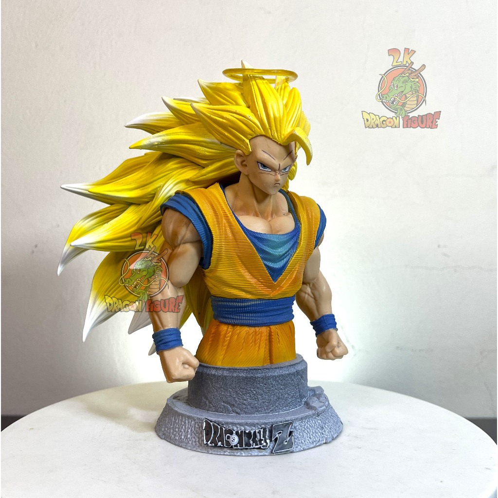 Super Sharp Goku Super Saiyan 3 Semi-Body Model - Dragon Ball - Model ...