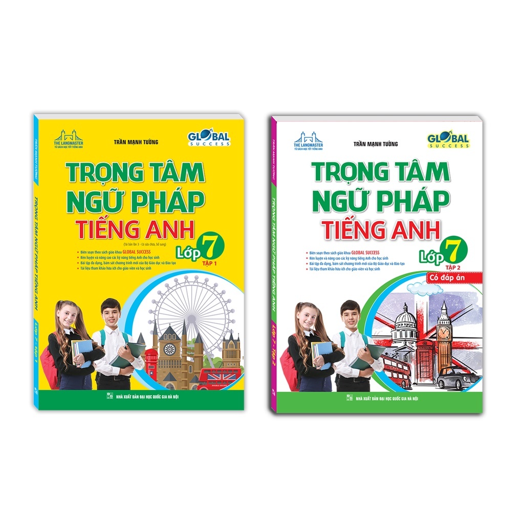 Books - Combo 2c - GLOBAL SUCCESS - Grade 7 English grammar center full ...