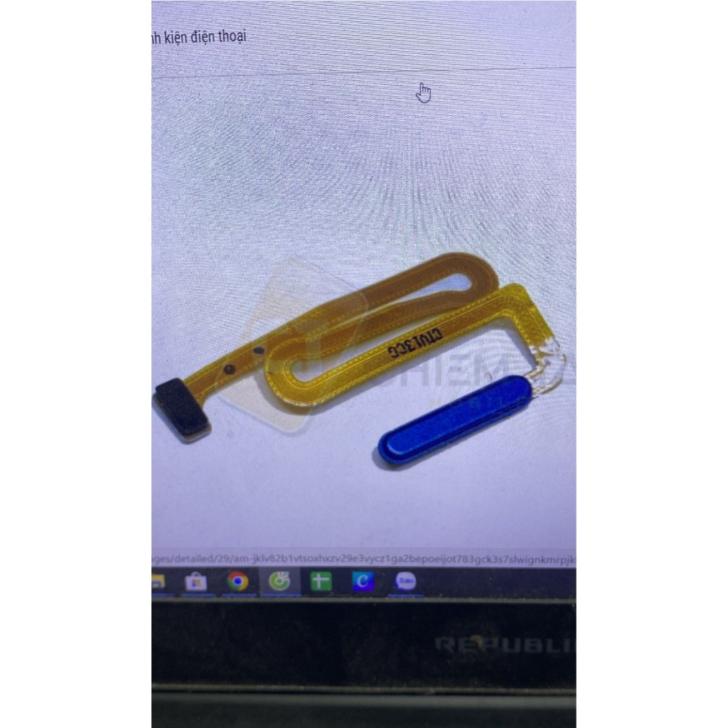 Samsung Galaxy A12 2020, A125F fingerprint power button power cord ...