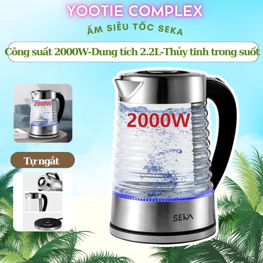 [Liquidation] Seka Super Speed Kettle, Super Kettle 2.2L Capacity Super ...
