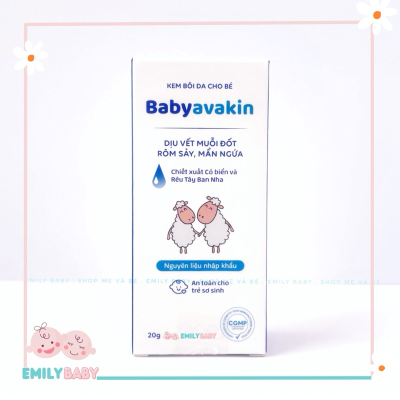 Babyavakin cream soothes mosquito bites, heat rash, rashes, and ...