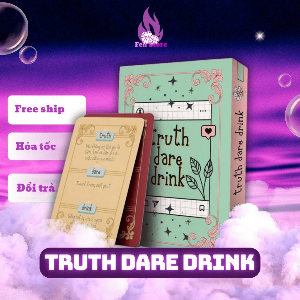 [Drinking] Truth Dare Drink deck, a unique and novel Drinking card deck ...