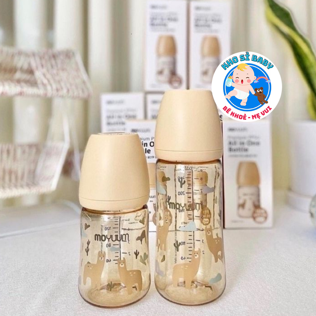 Moyuum premium ppsu camel milk bottle imported from Korea, change the nipple as you like ...