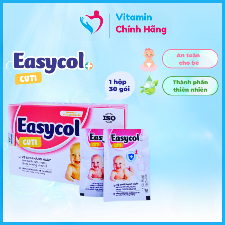 Easycol Cuti tongue swabs with chive leaf extract and propolis to clean ...