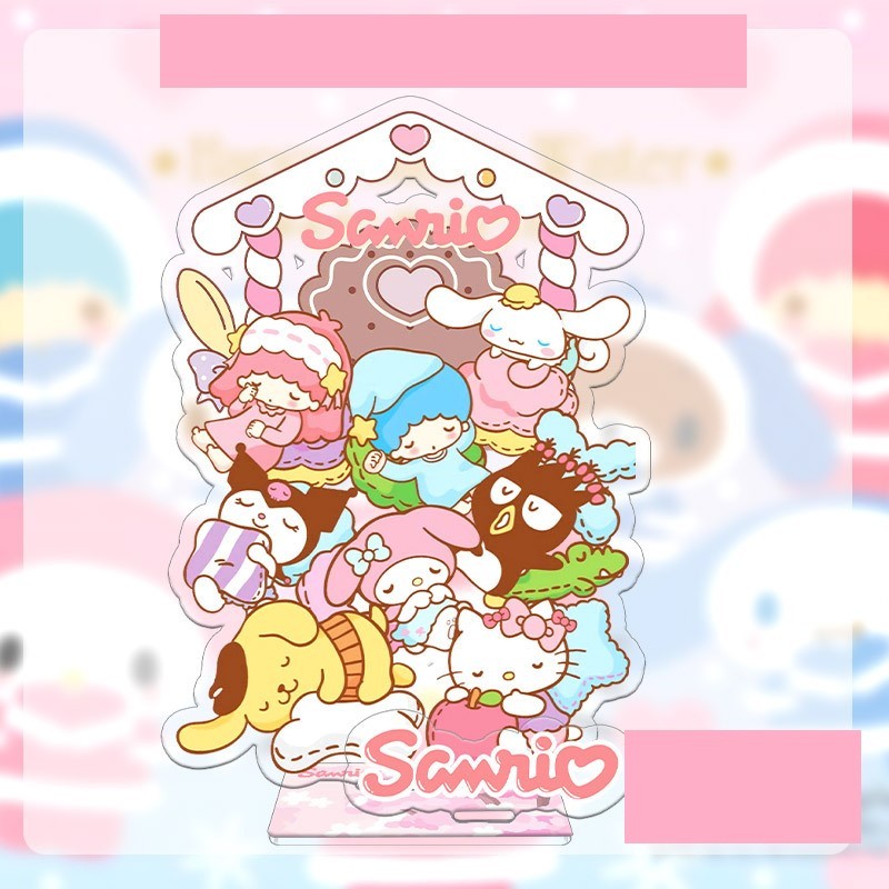 Sanrio standee Melody Kuromi Cinnamoroll decorative standee | Shopee ...