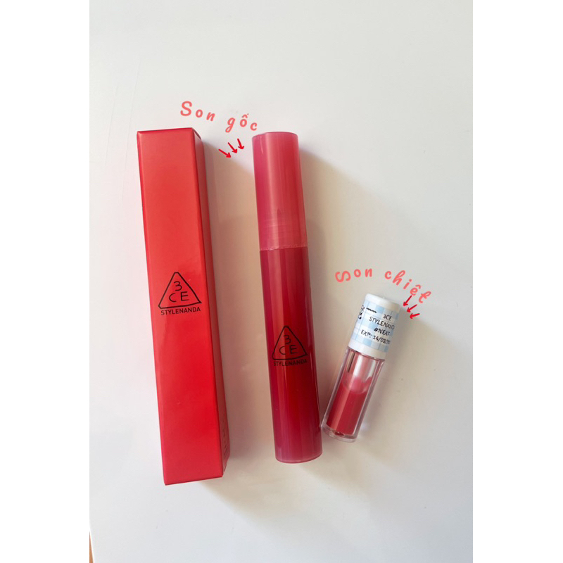 [LIPSTICK] 3ce DROP GLOW GEL - FULL COLOR | Shopee Malaysia