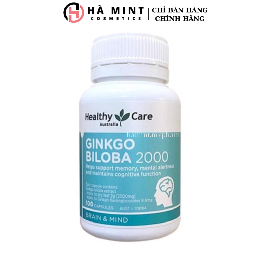 Ginkgo Biloba 2000 Brain Supplement, Brain Tonic Tablets, Cerebral ...