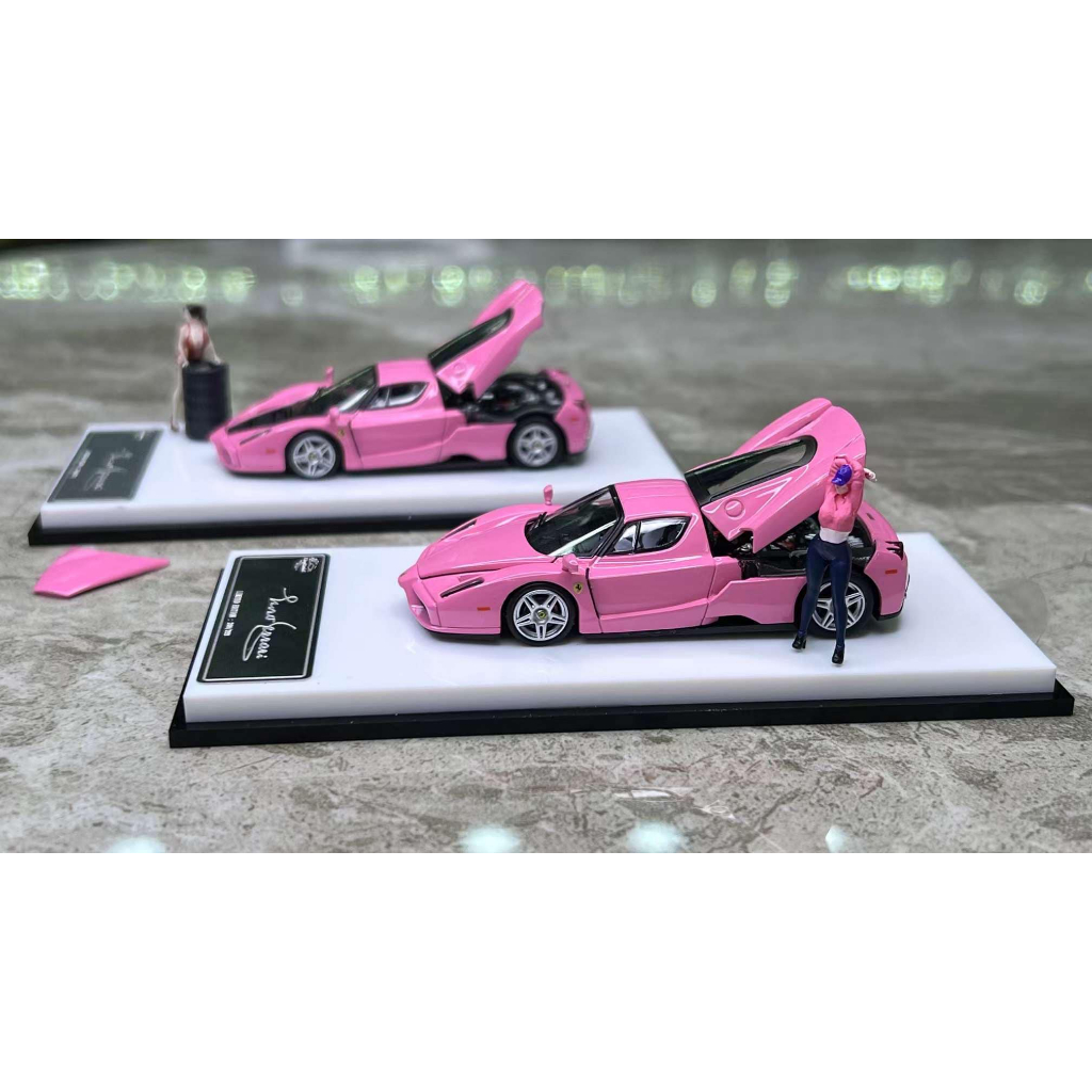 Model 1:64 KING MODEL - Ferrari Enzo Pink Color | Shopee Malaysia