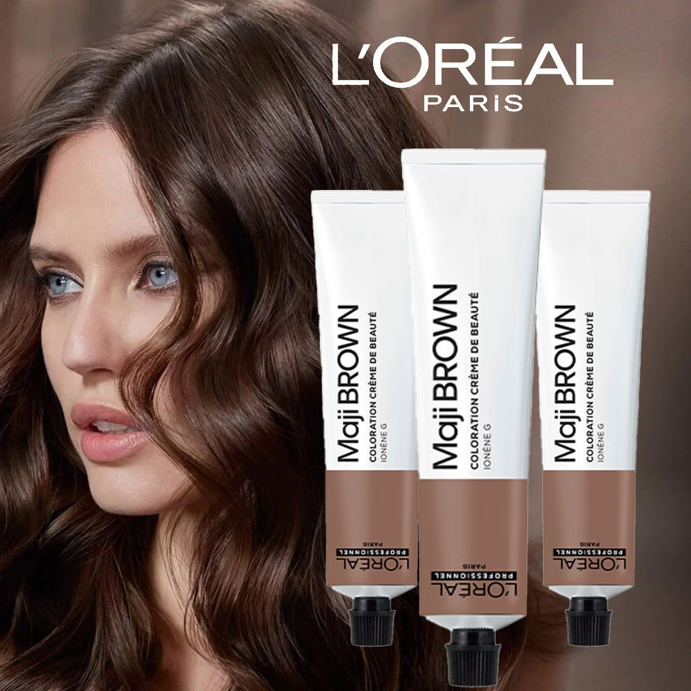 L'oreal MajiBrown premium silver dye 50gr (12 colors) | Shopee Malaysia