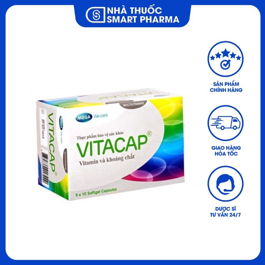 Vitacap Mega We Care Vitamin and Mineral Supplement 50 Tablets | Shopee ...