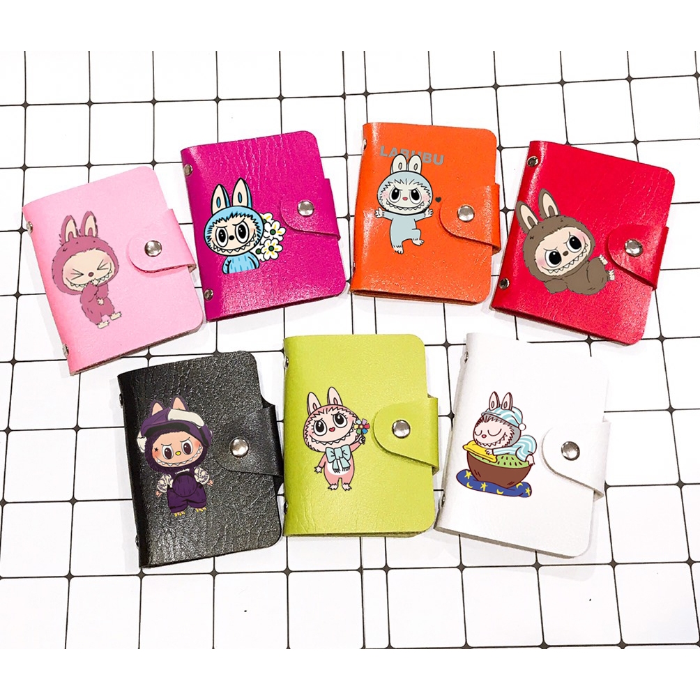 Labubu rabbit card case BDCI5 cute name card bag 10*8cm | Shopee Malaysia