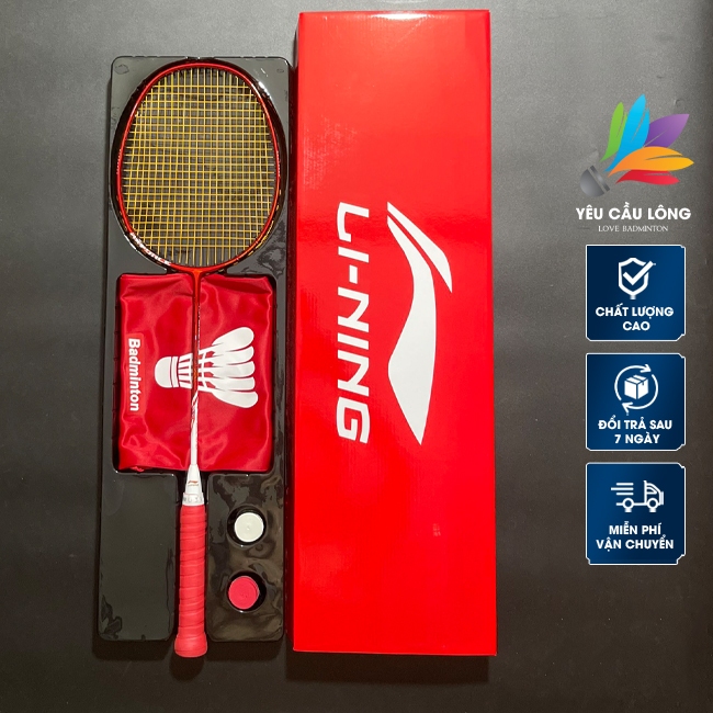 Lining Axforce 80 Red (Fire Dragon) Limited Badminton Racket - Full ...