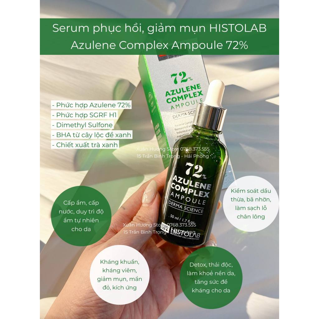 Histolab Azulene Complex Ampoule Serum 72% 50ml | Shopee Malaysia