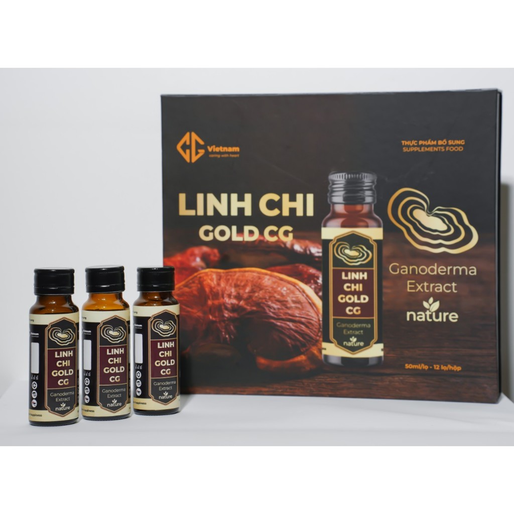 Ganoderma Gold CG - Nhat Long Red Ganoderma x 3 Strengthens resistance ...