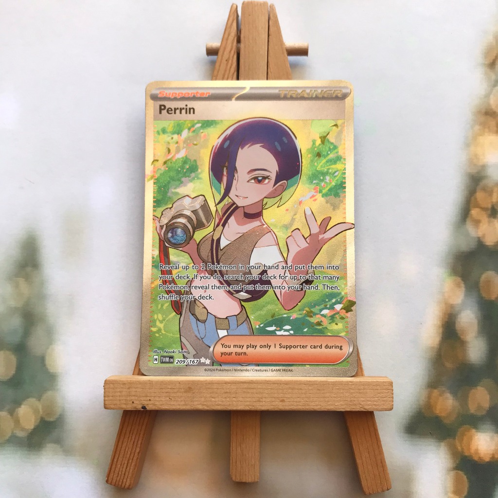 Pokemon Perrin 209 / 167 Card - Scarlet & Violet Card: Twilight ...