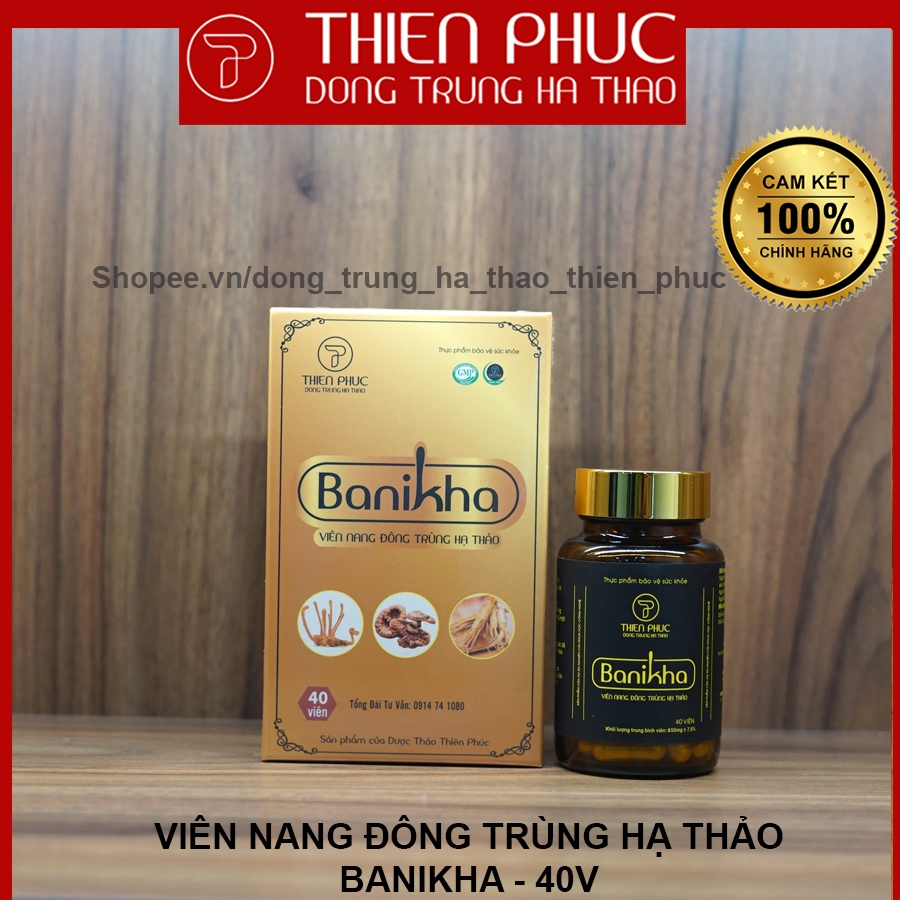 Banika Thien Phuc cordyceps capsules - 40 capsules | Shopee Malaysia