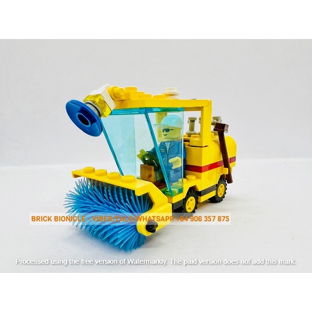 Lego TOWN AUTHENTIC - LEGO CITY PLAYING TOY - 6649 Street Sweeper ...