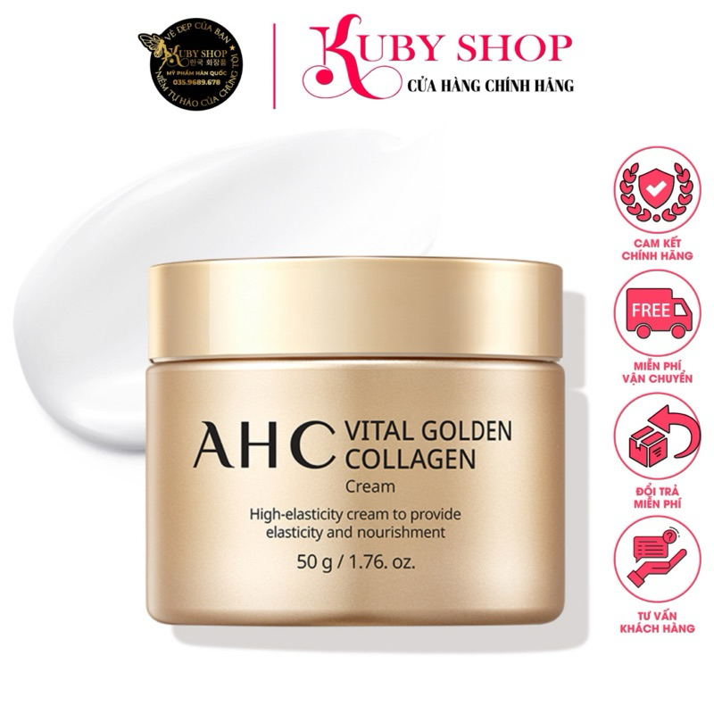 [Bill Han]AHC Vital Golden Collagen Cream 50g | Shopee Malaysia