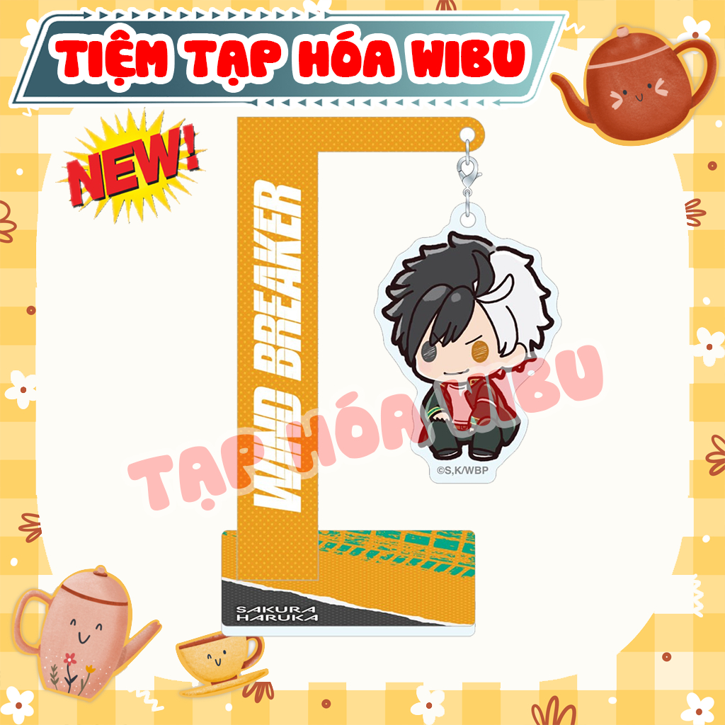 Standee Acrylic Wind Breaker Umemiya Sugishita Kiryu Haruka Suo ...