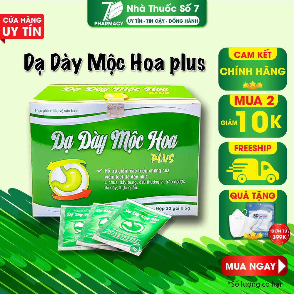 Moc Hoa Plus Stomach - Supports Digestion, Reduces Stomach Pain, Cools ...