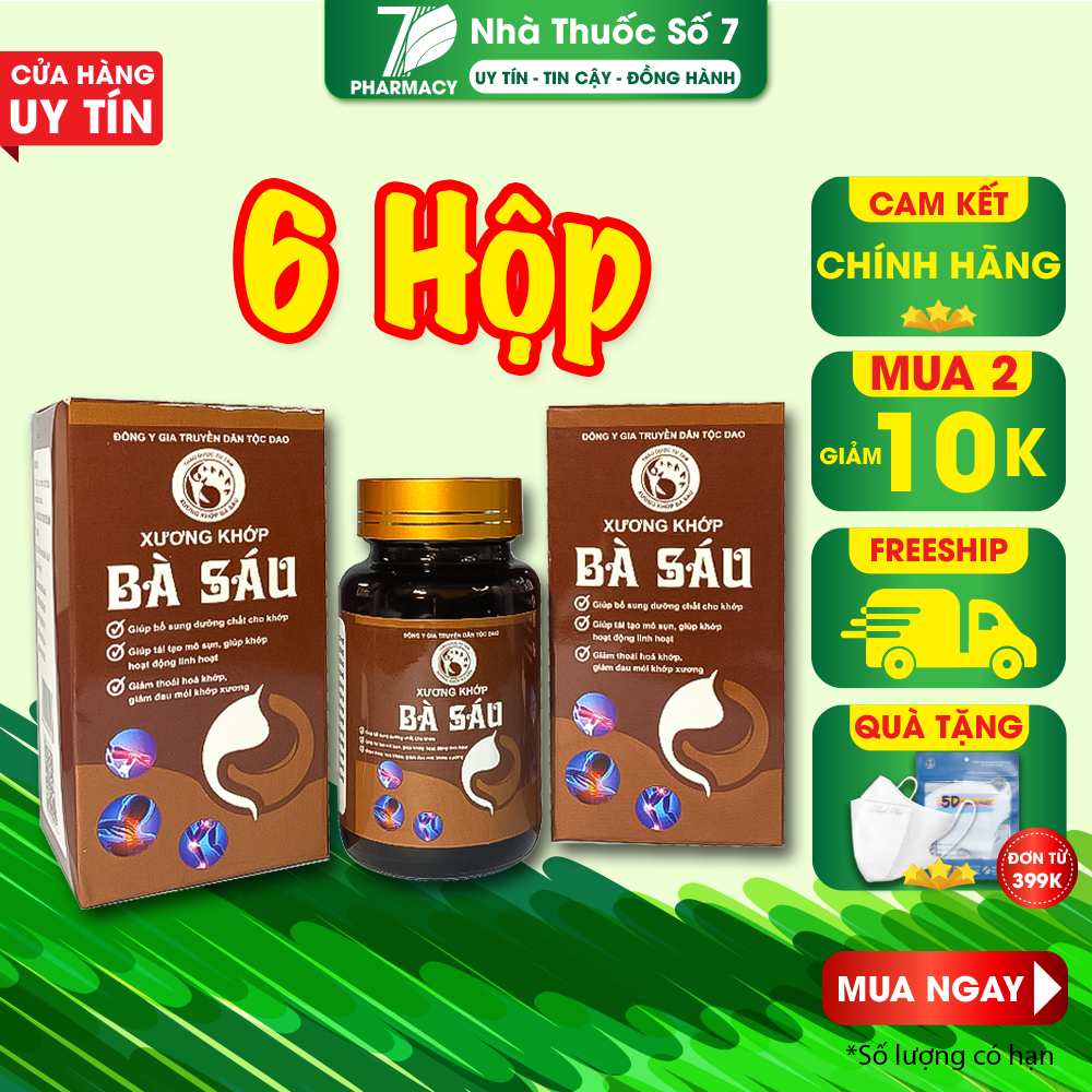 Process of 6 Boxes of Ba Sau Bone and Joint Pills - 200 complete pills ...