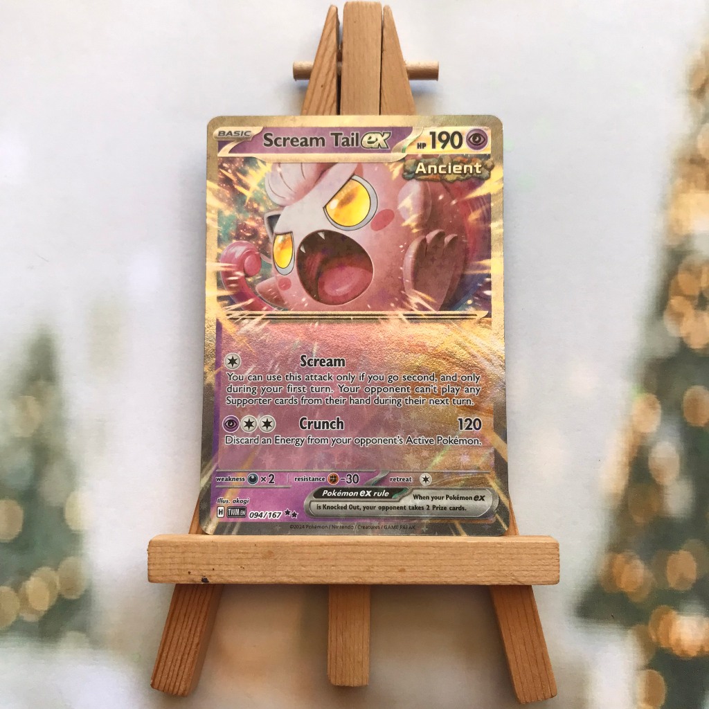 Pokemon Scream Tail ex 094 / 167 - Scarlet & Violet Card: Twilight ...