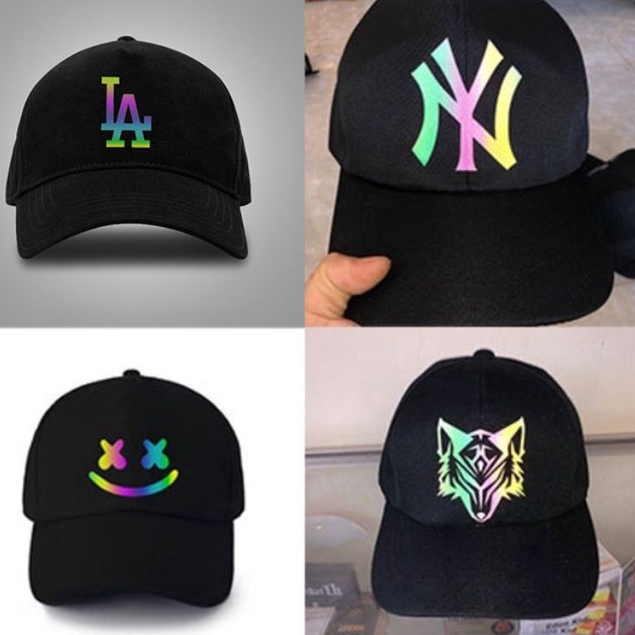 Caps with unique hottrend Reflective logo designs for men and women ...