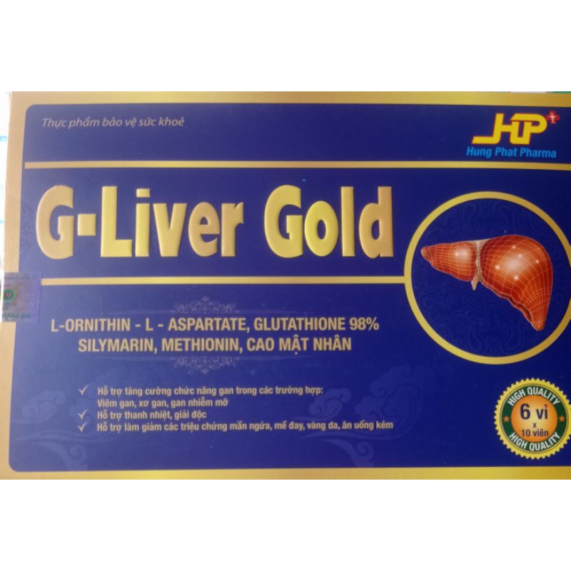 Cool the Liver and detoxify G-Liver Gold box of 12 blisters | Shopee ...