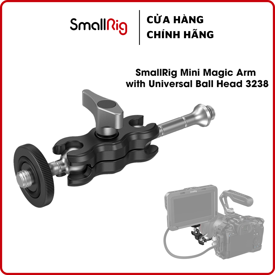 Smallrig Mini Magic Arm with Universal Ball Head 3238 - Camera ...
