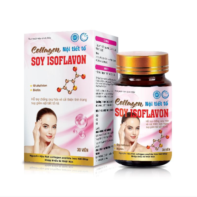 Hormonal Collagen SOY ISOFLAVON (Box Of 30 Tablets) | Shopee Malaysia