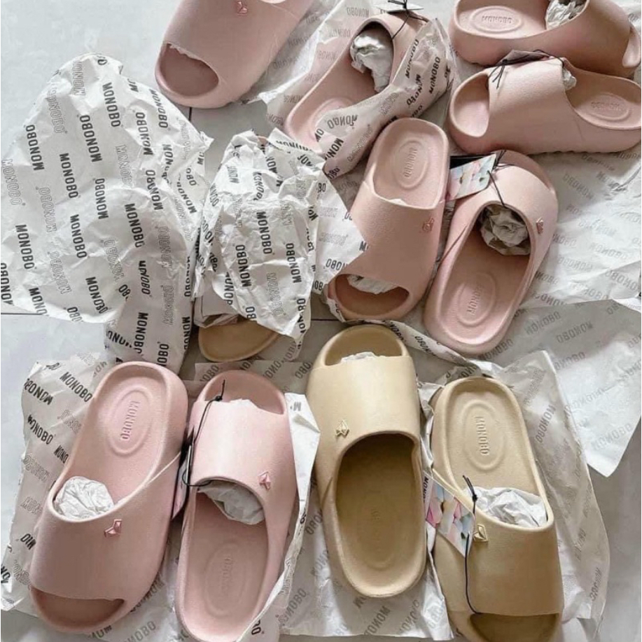 Monobo Marshmallow Classic Platform Slippers With Rubber Monolithic ...