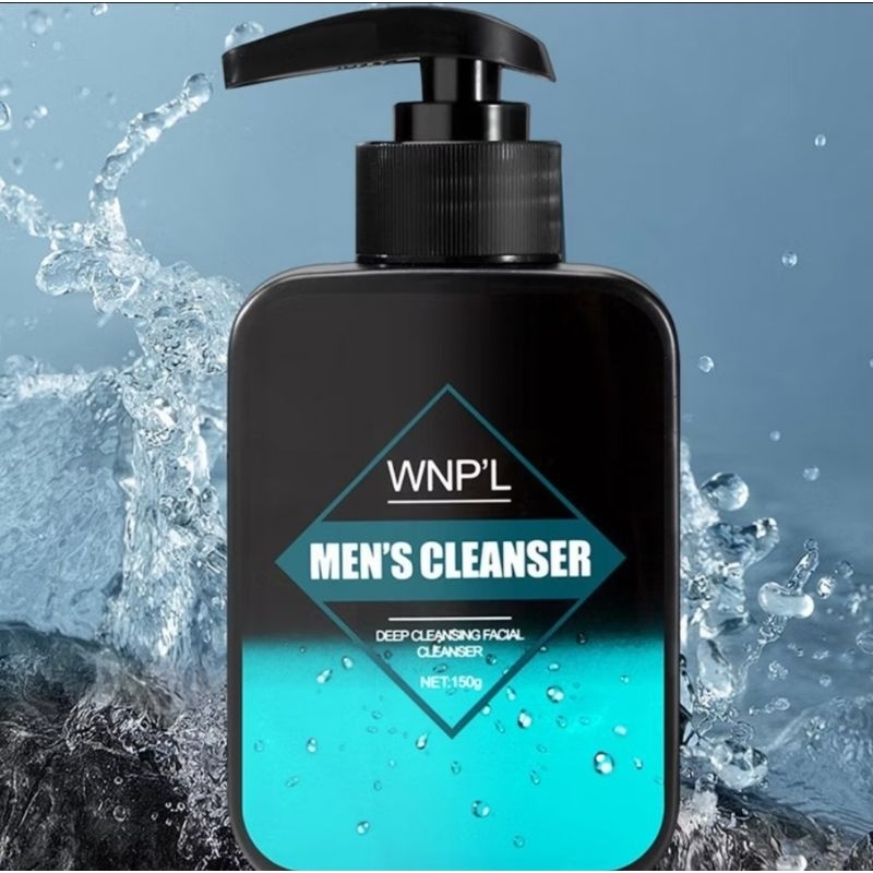 Wnpl men's facial cleanser controls oil, whitens acne-prone skin 150g ...