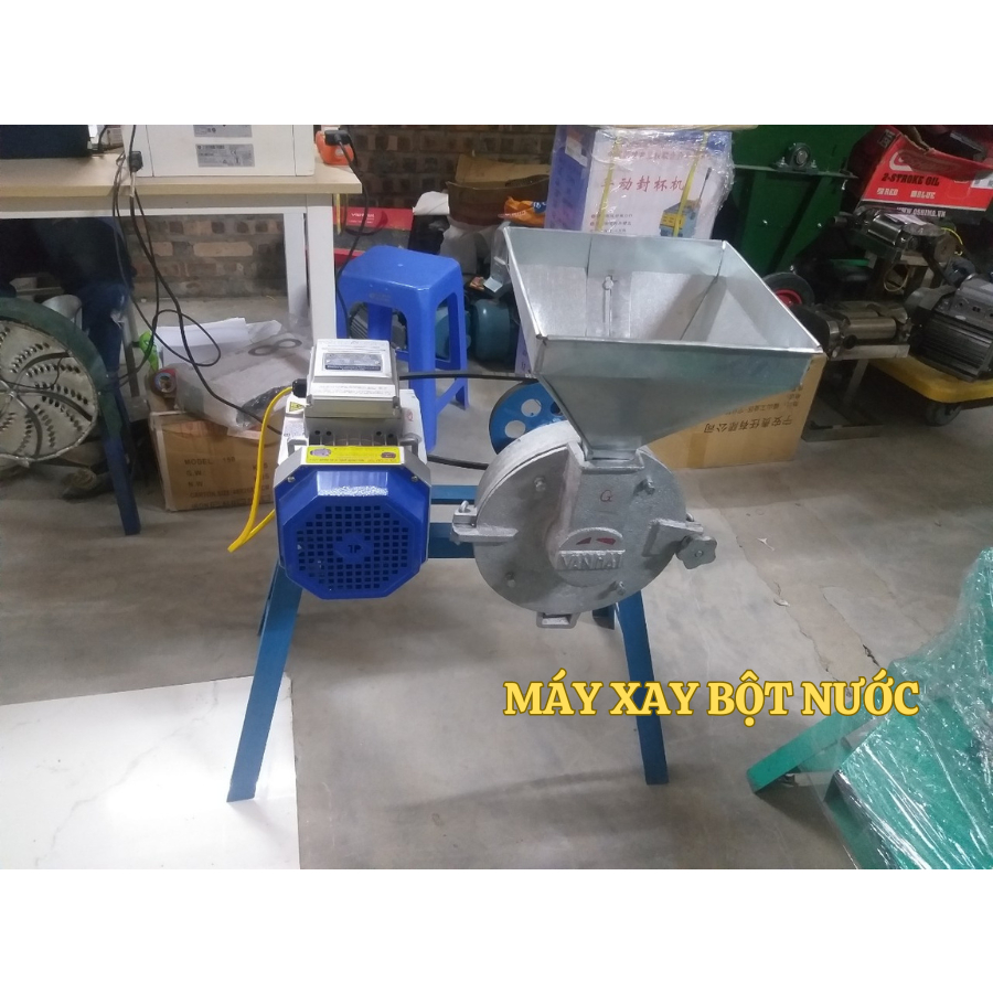 Water flour mill frame, price without motor and machine head | Shopee ...