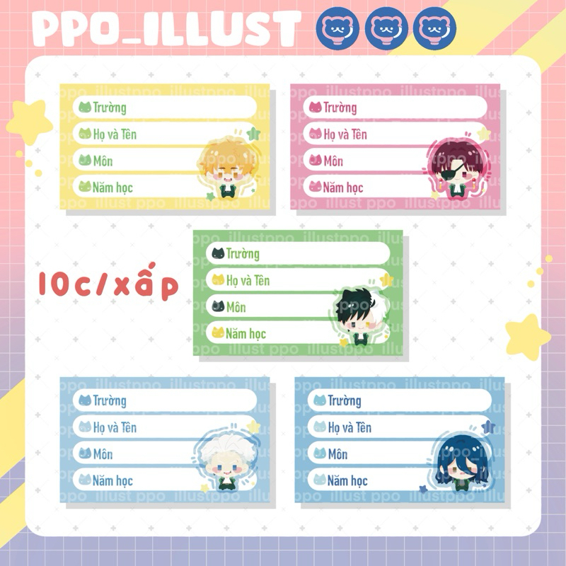 Ppo | Label Window Reader anime Corner | Shopee Malaysia