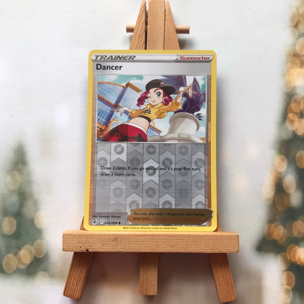 Pokemon Dancer 232/264 Picture Card - English Reverse Holo Odd Card ...