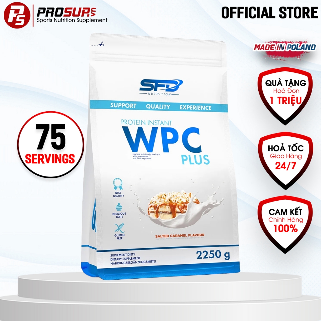 Whey PROTEIN WPC PLUS PROTEIN INSTANT SFD Nutrition - Nutritional ...